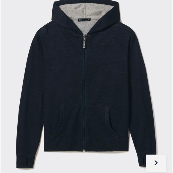 Paka apparel | Jackets & Coats | Breathe By Paka Zippered Hoodie Thermo ...